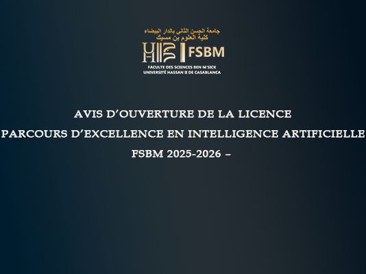 FSBM - Faculté des Sciences Ben M'sick